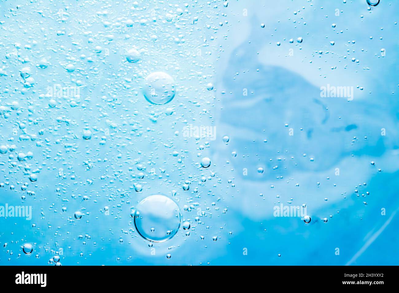 Blue water texture as aquatic background, nature and science concept ...