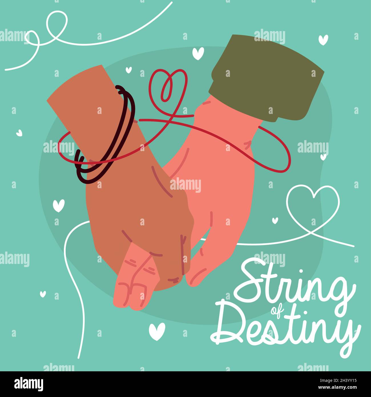 Vows hands Stock Vector Images - Alamy