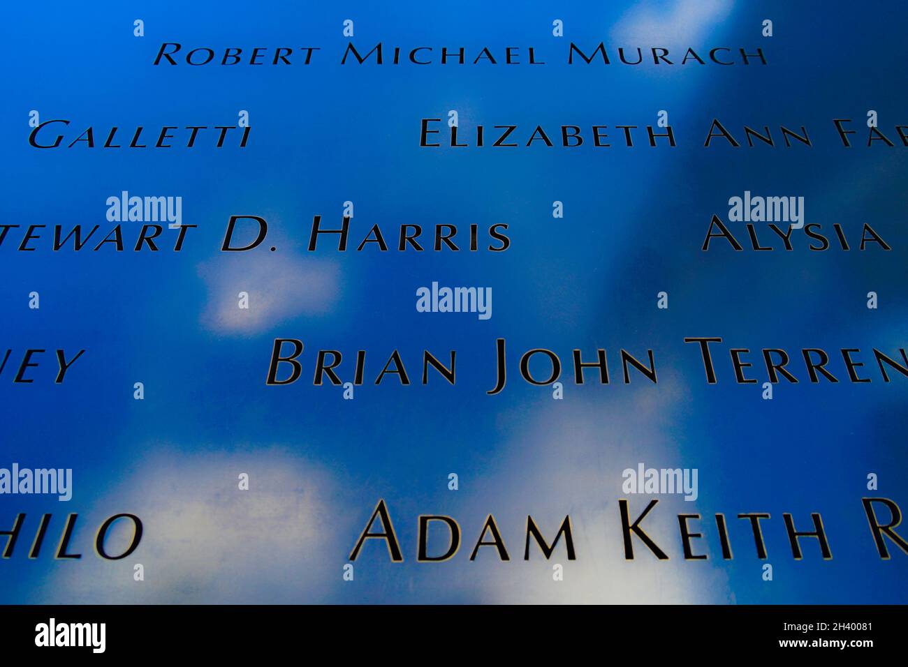 Mural of Ground Zero Stock Photo - Alamy