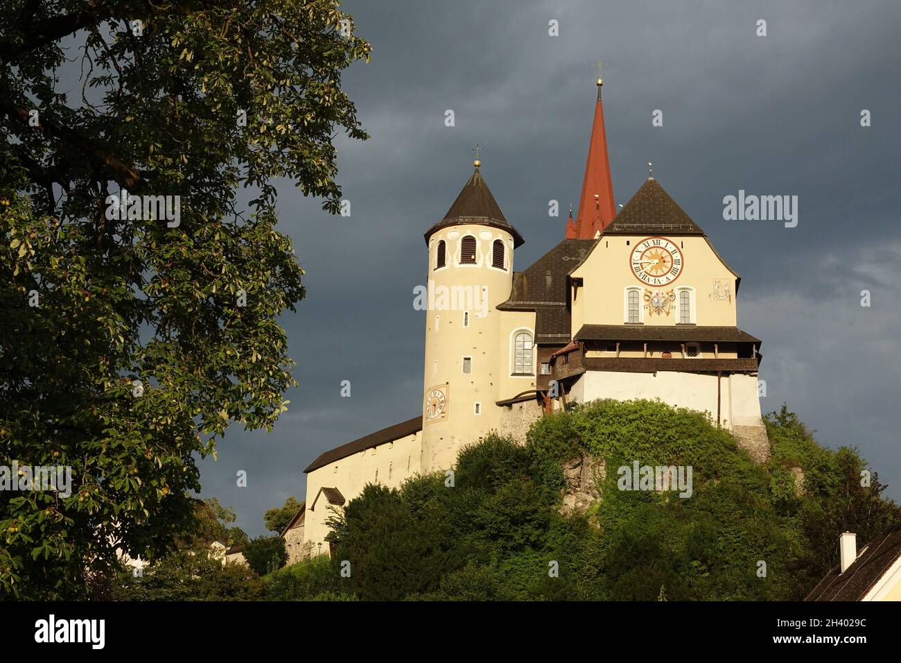 Basilica in Rankweil Stock Photo - Alamy