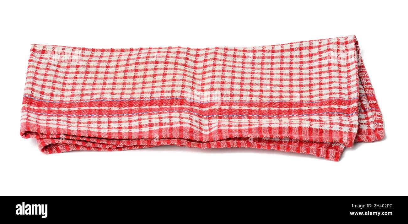 Checkered fabric napkin hi-res stock photography and images - Alamy