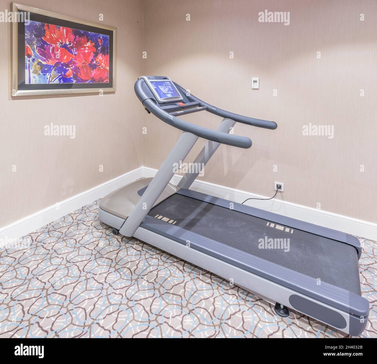 Running treadmill house hi-res stock photography and images - Alamy
