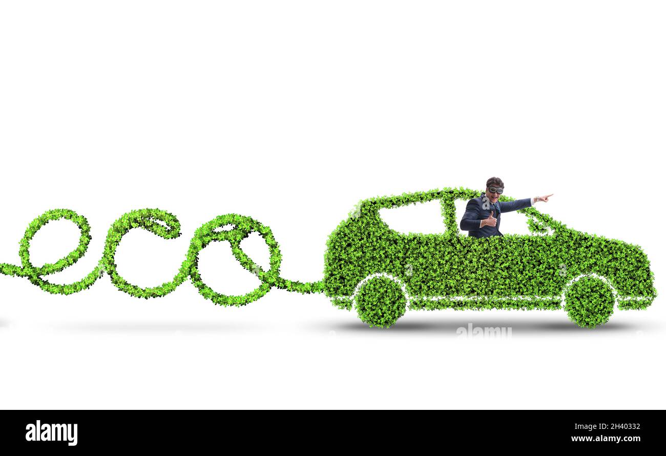 Eco friendly car powered by alternative energy Stock Photo - Alamy