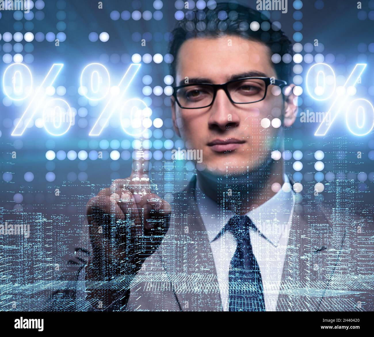 High interest rate hi-res stock photography and images - Alamy