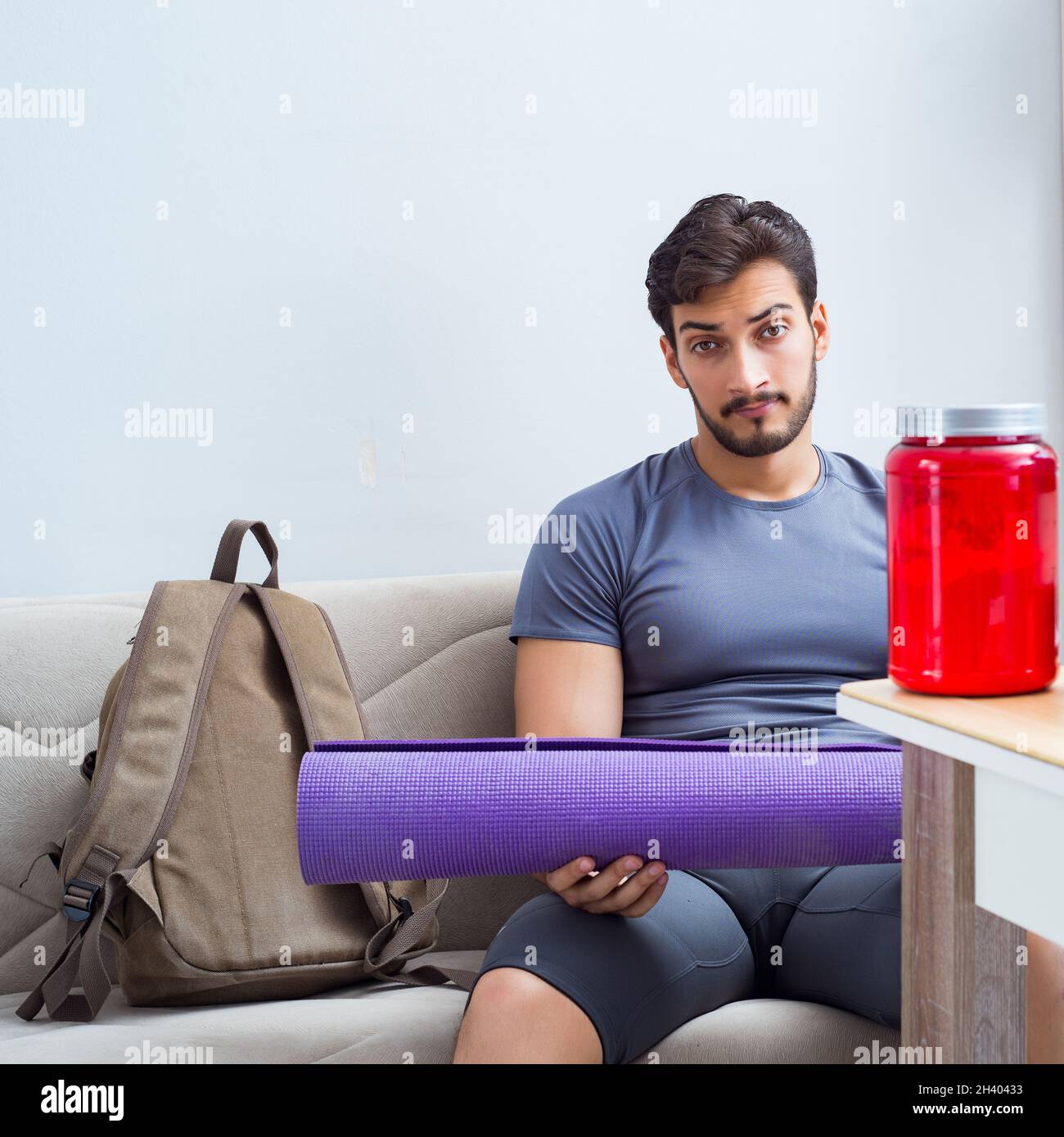 Sports bag office hi-res stock photography and images - Alamy