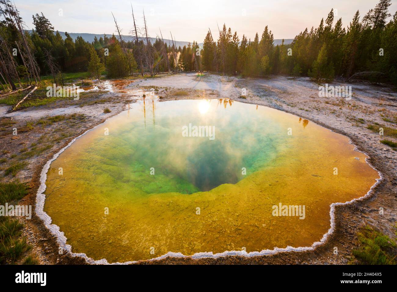 Morning Glory Pool Stock Photo - Alamy