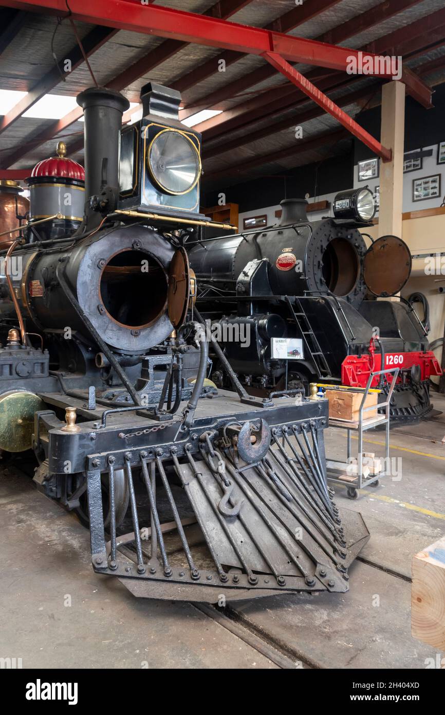 Rogers K and J class steam engines in shed at The Plains Vintage ...