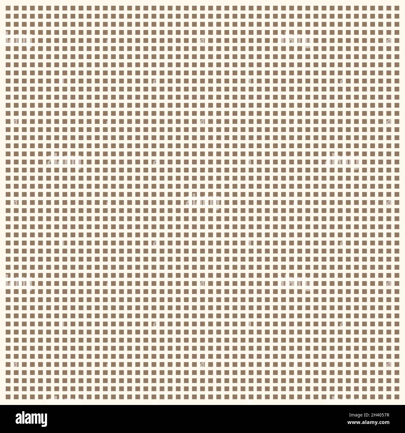 Grid paper. Dotted grid on beige background. Abstract dotted ...