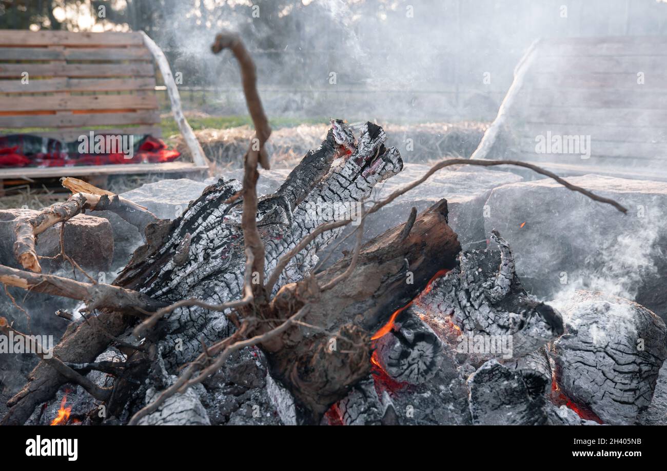 Extinct campfire hi-res stock photography and images - Alamy