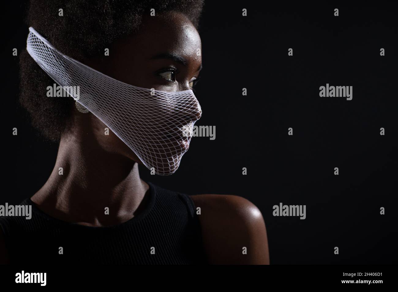 African american model fashion hi-res stock photography and images - Alamy