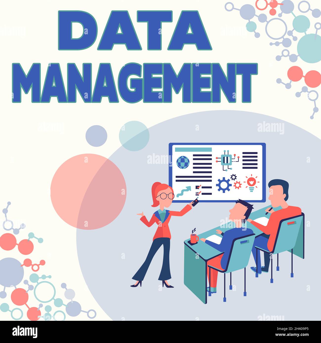 Inspiration showing sign Data Management. Concept meaning disciplines ...