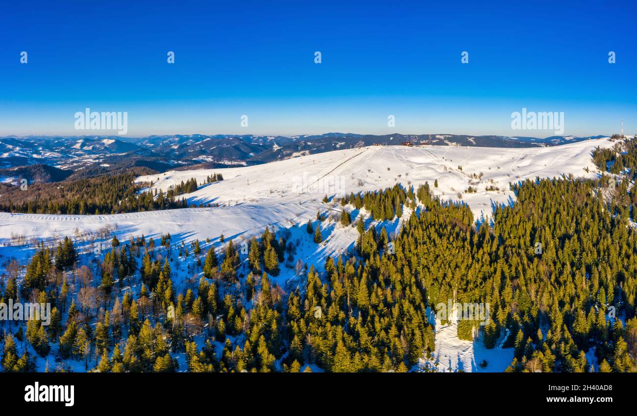 Aerial view of mesmerizing picturesque landscape Stock Photo - Alamy