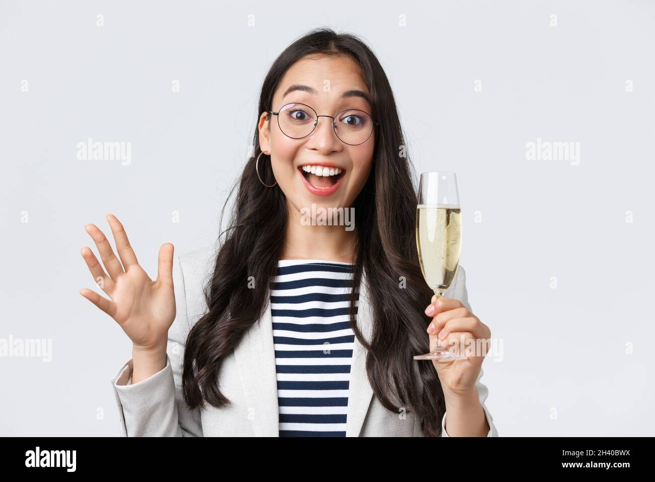 Business, finance and employment, female successful entrepreneurs ...