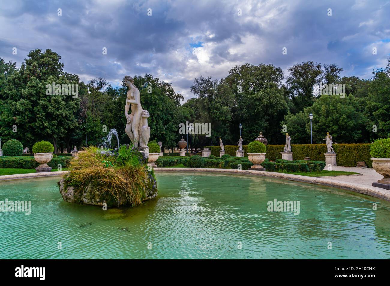 Rome sunset pincio gardens hi-res stock photography and images - Alamy