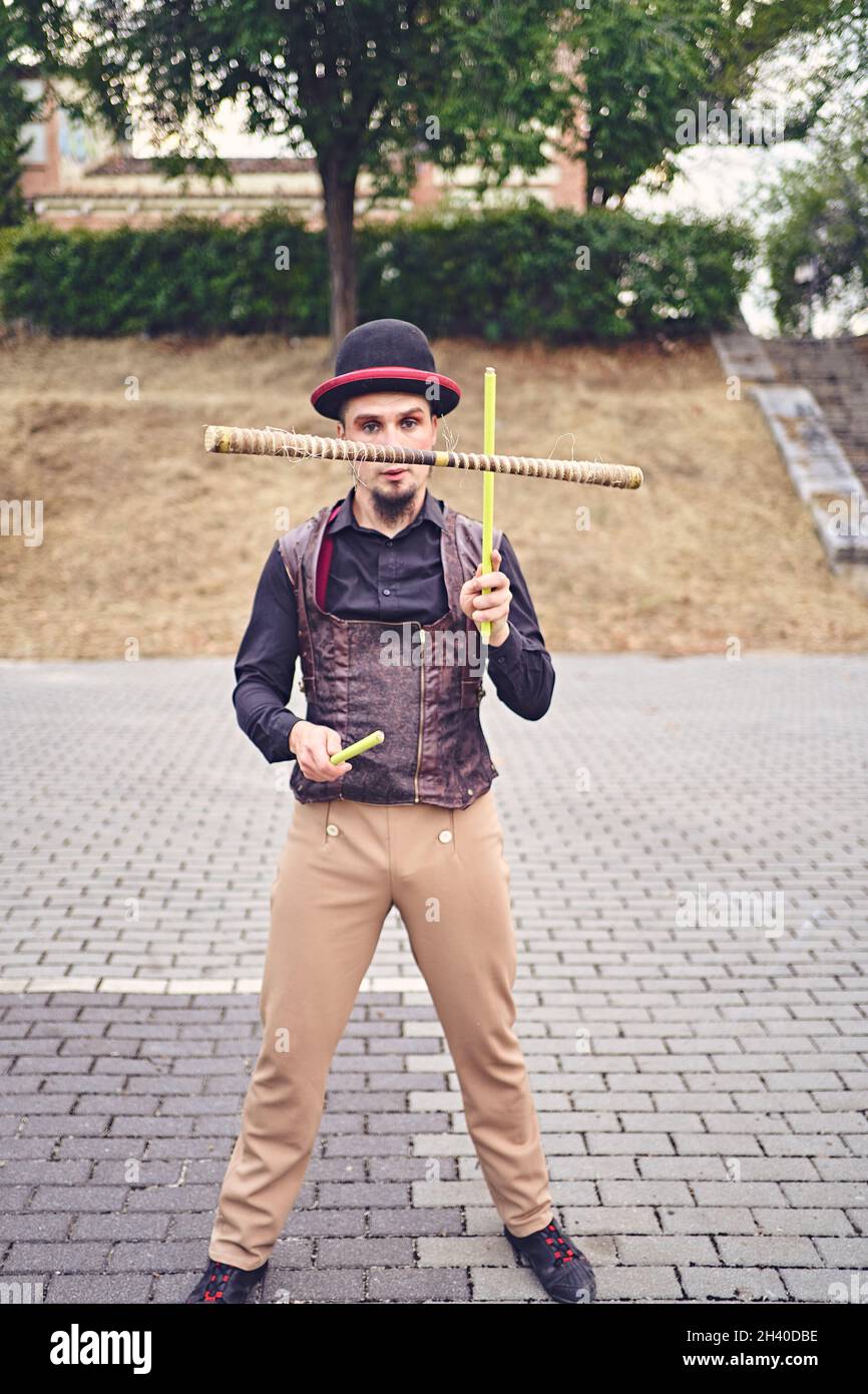 Devil stick hi-res stock photography and images - Alamy