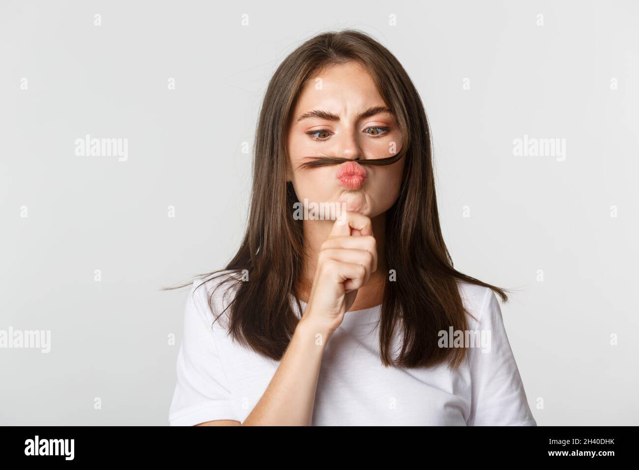 Pouting lip hi-res stock photography and images - Alamy