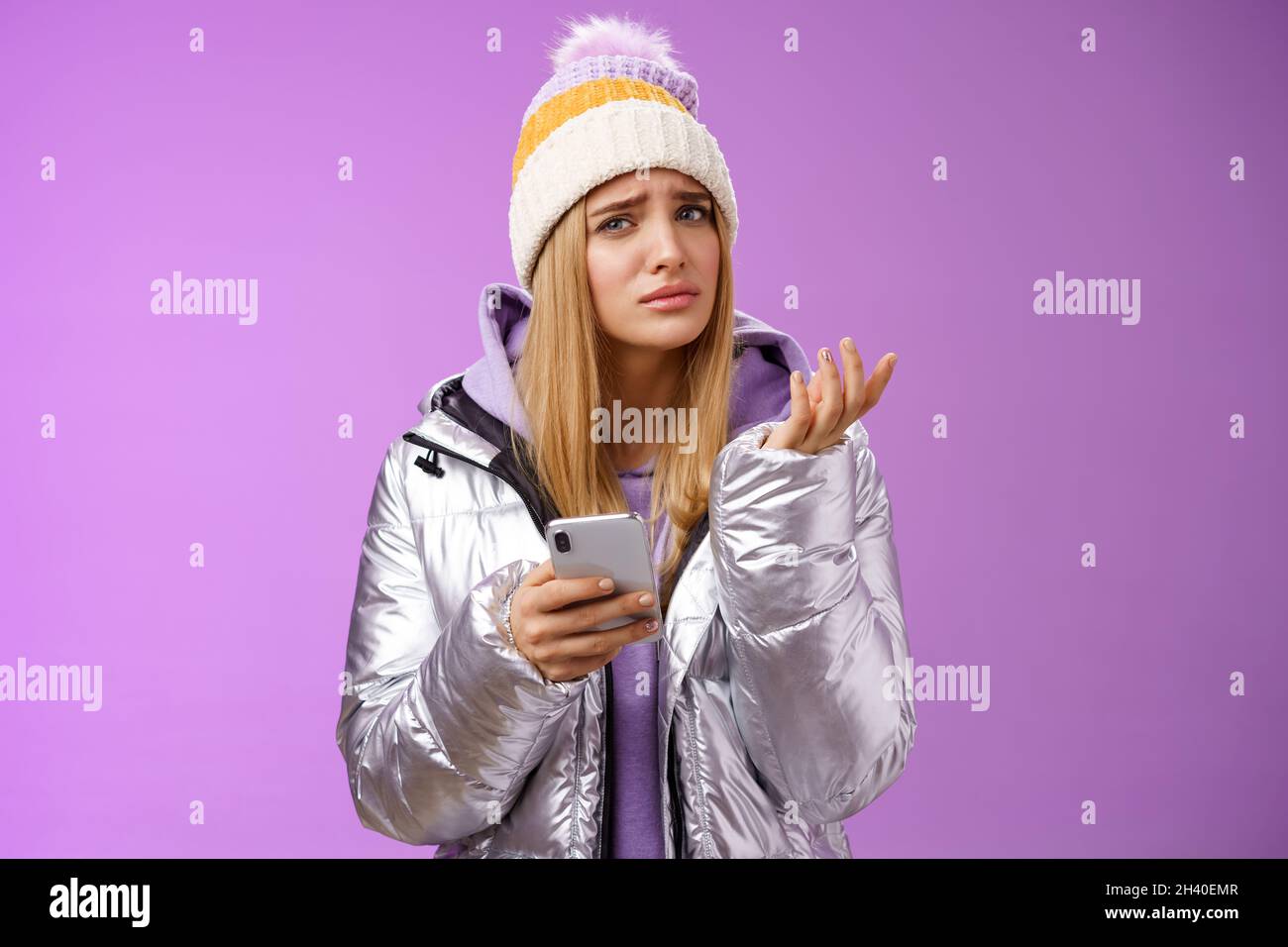 Woman raising eyebrow hi-res stock photography and images - Alamy