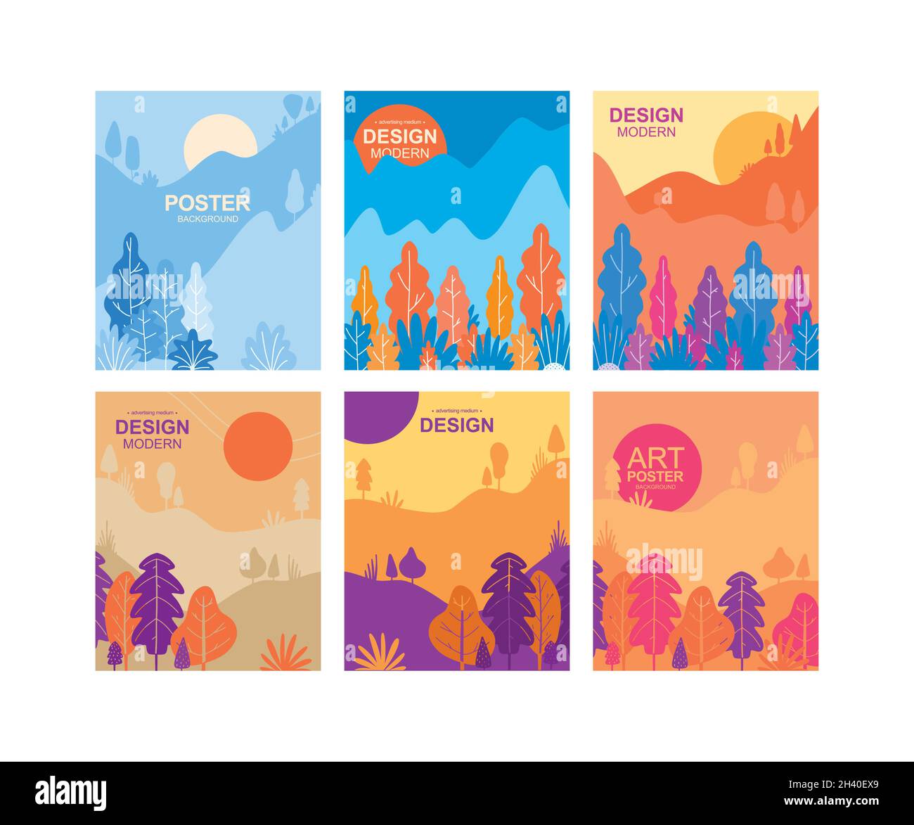 Same scene for four seasons Stock Vector Images - Alamy