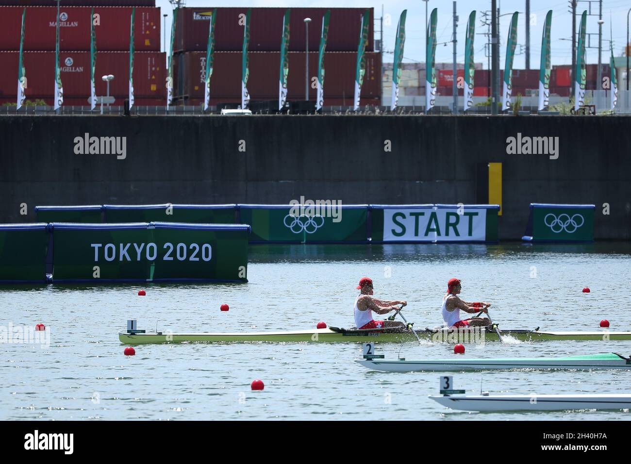 JULY 23rd, 2021 - TOKYO, JAPAN: Barnabe DELARZE and Roman ROEOESLI of ...