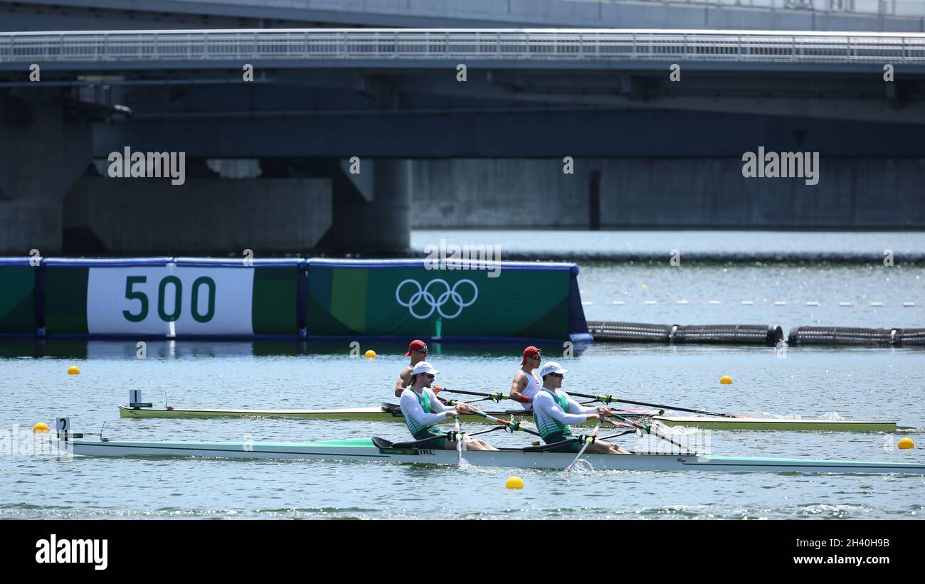 JULY 23rd, 2021 - TOKYO, JAPAN: Ronan BYRNE and Philip DOYLE of Ireland ...