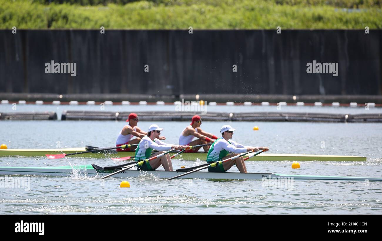 JULY 23rd, 2021 - TOKYO, JAPAN: Ronan BYRNE and Philip DOYLE of Ireland ...