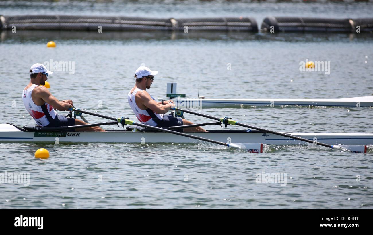 JULY 23rd, 2021 - TOKYO, JAPAN: Graeme THOMAS and John COLLINS of Great ...