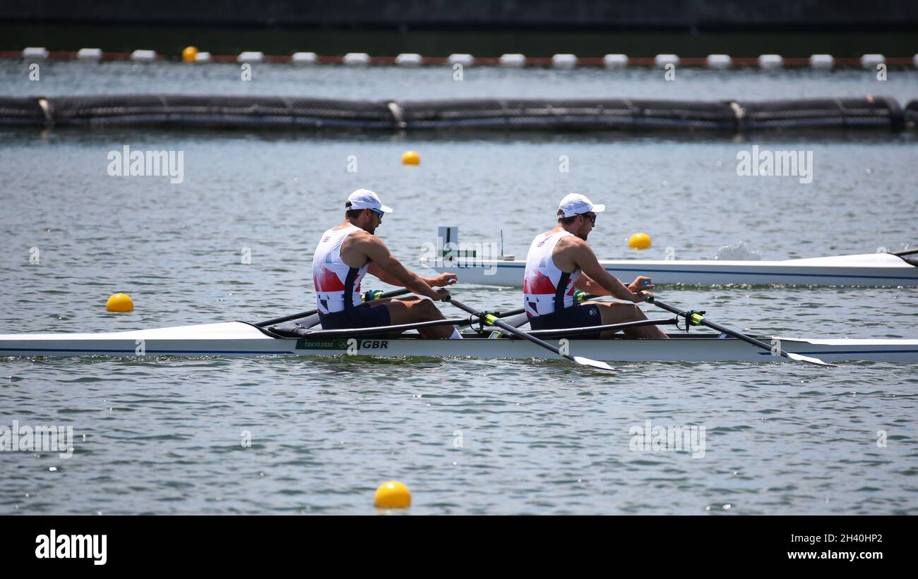 JULY 23rd, 2021 - TOKYO, JAPAN: Graeme THOMAS and John COLLINS of Great ...