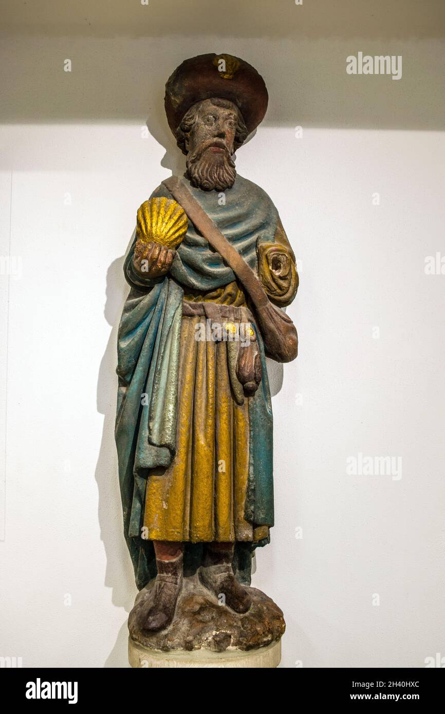 St. Jakob statue in Nürnberg Stock Photo - Alamy