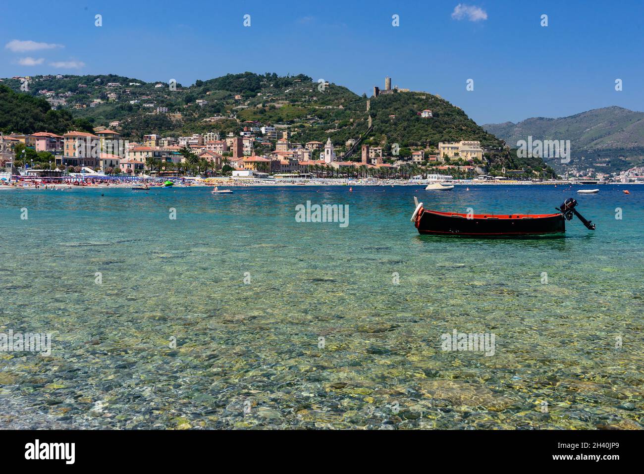 The village of Noli Stock Photo - Alamy