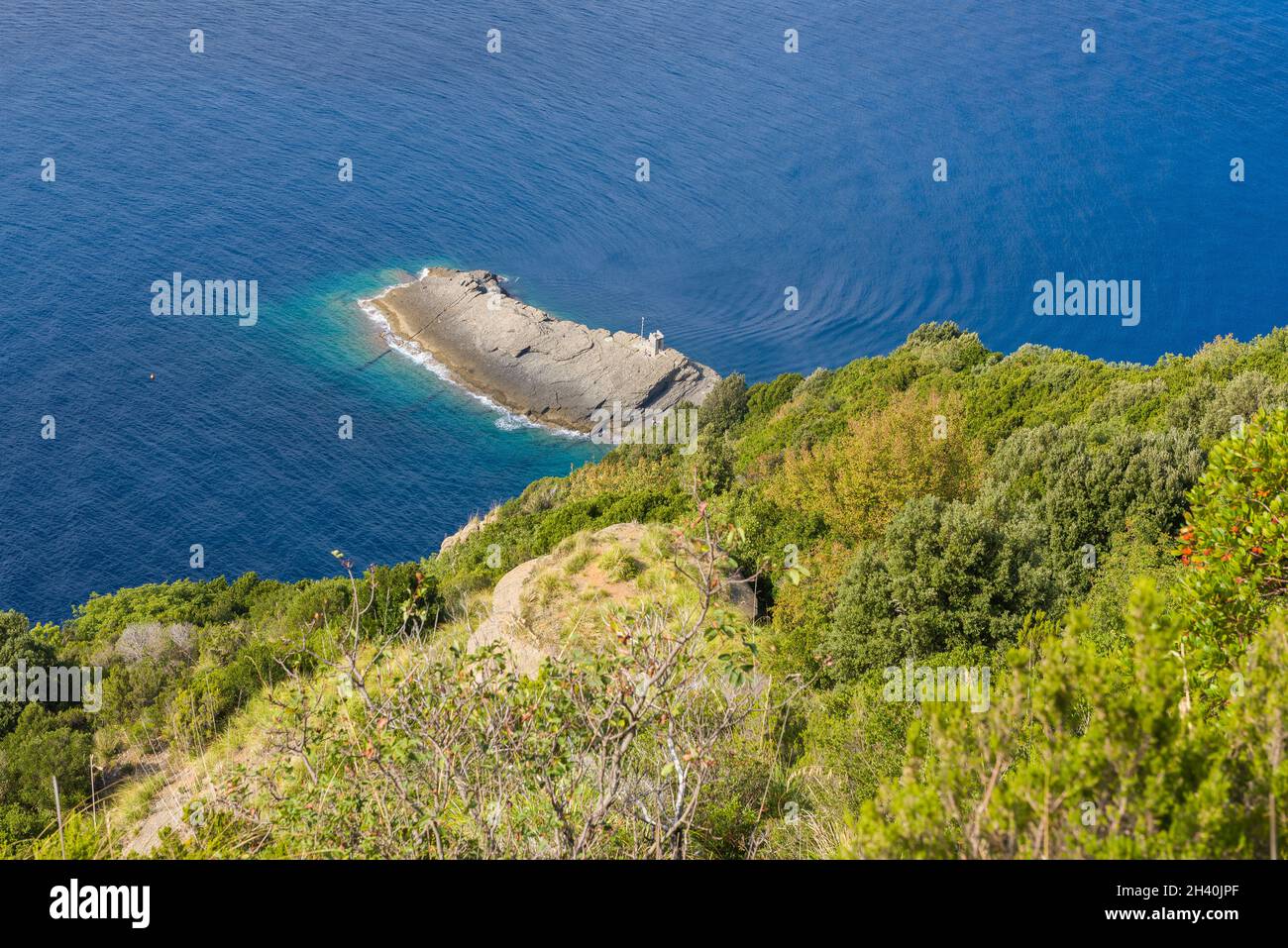 Punta chiappa camogli liguria hi-res stock photography and images - Alamy