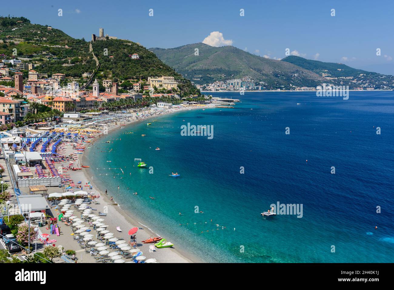 The village of Noli Stock Photo - Alamy