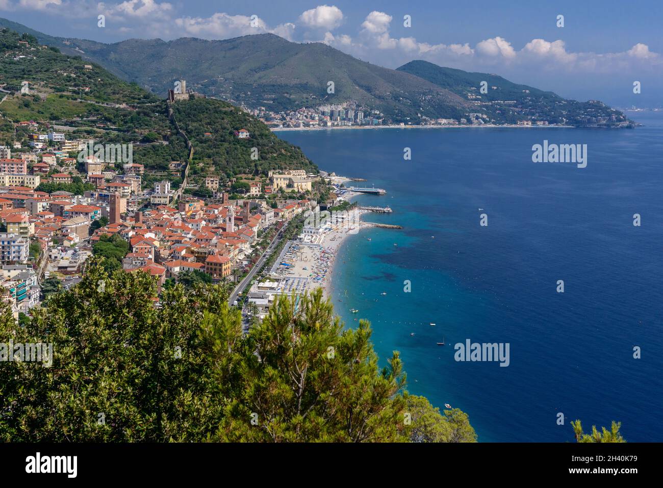 The village of Noli Stock Photo - Alamy