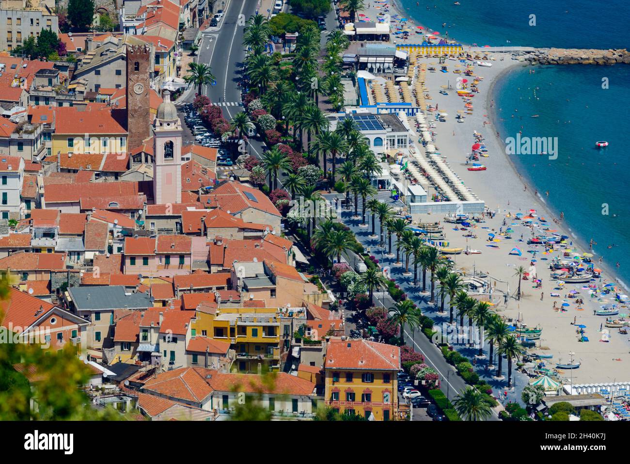 The village of Noli Stock Photo - Alamy