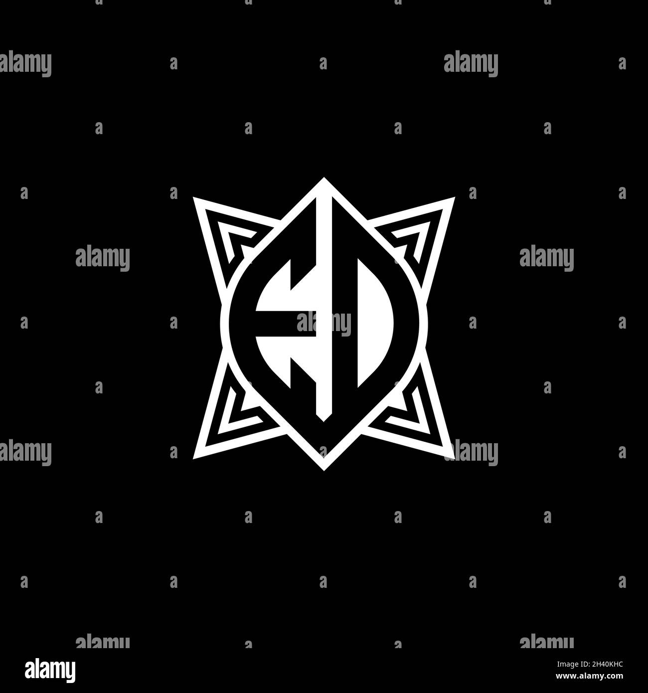 Ei letter design Black and White Stock Photos & Images - Alamy