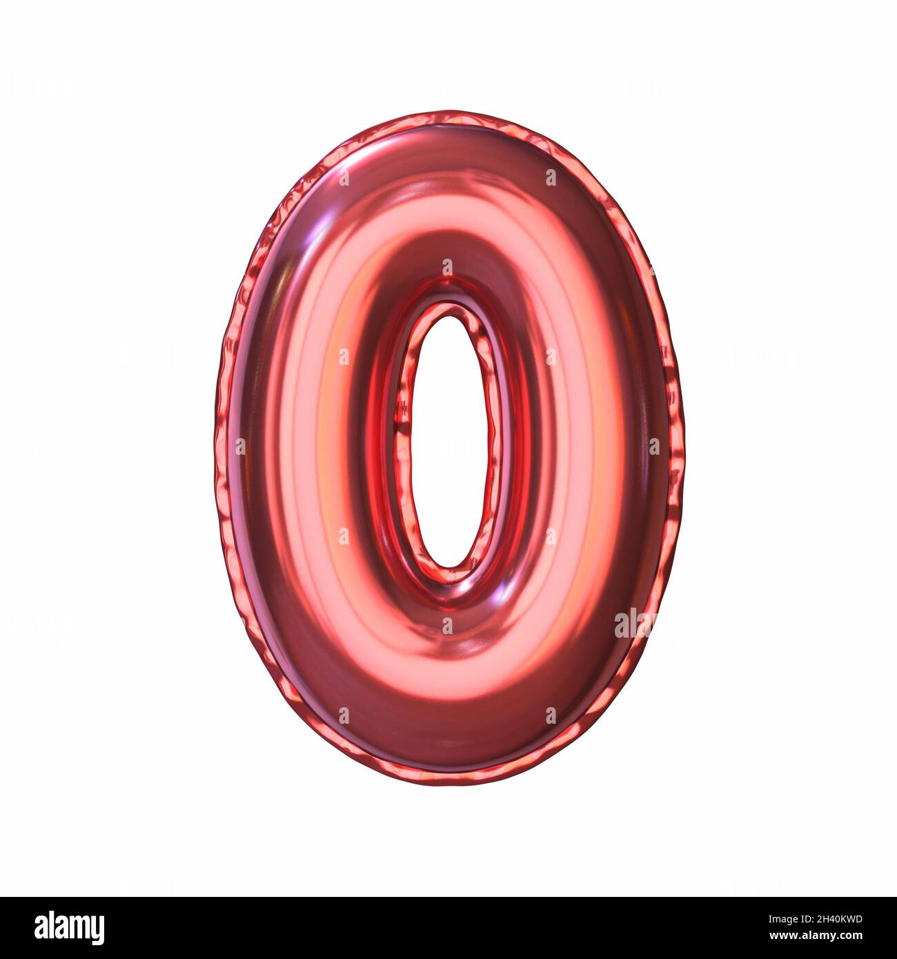 Red number zero hi-res stock photography and images - Alamy