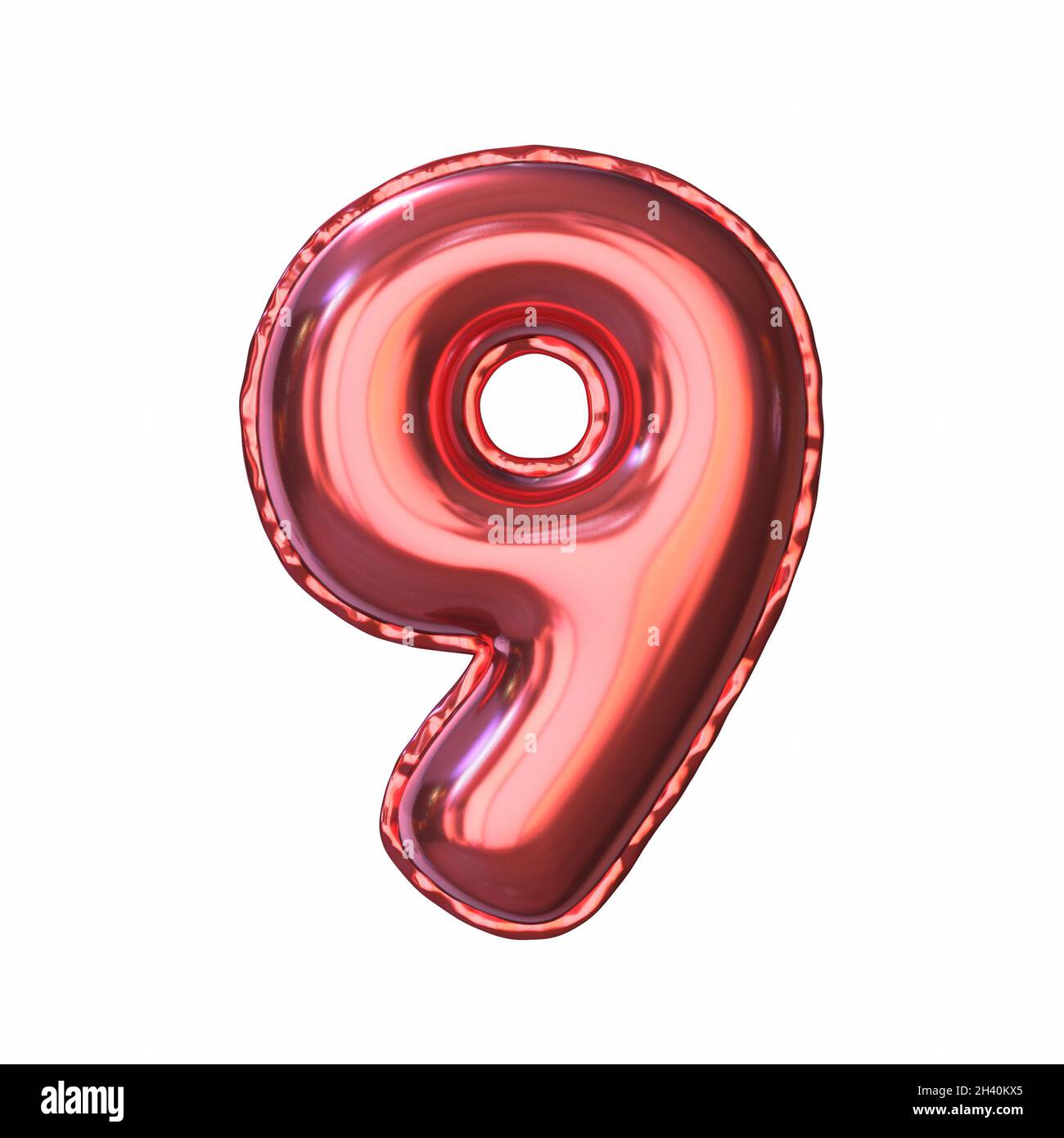Number nine balloon hi-res stock photography and images - Alamy