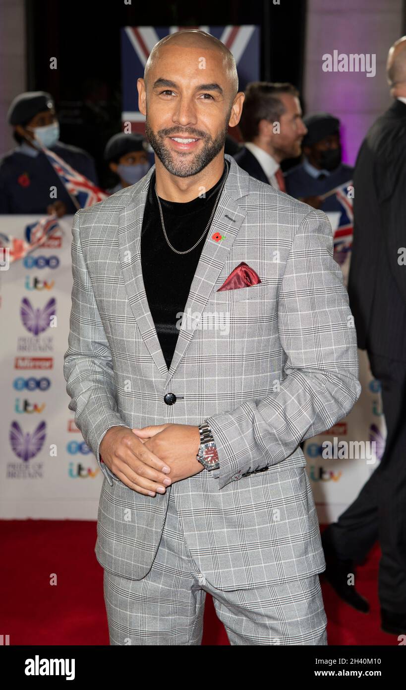 LONDON - ENGLAND 30 OCT: Alex Beresford attends the Pride of Britain ...