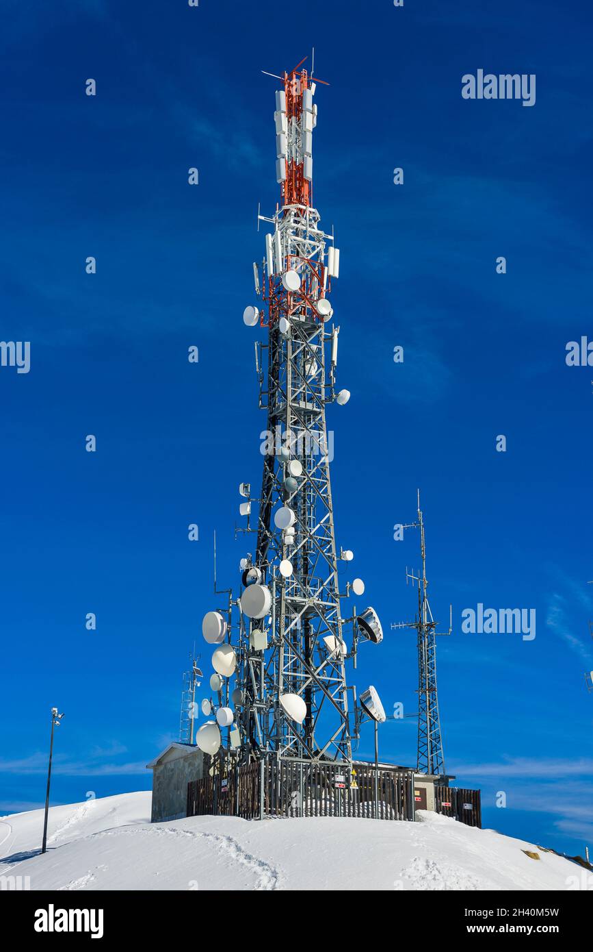 Connection of the tower hi-res stock photography and images - Alamy