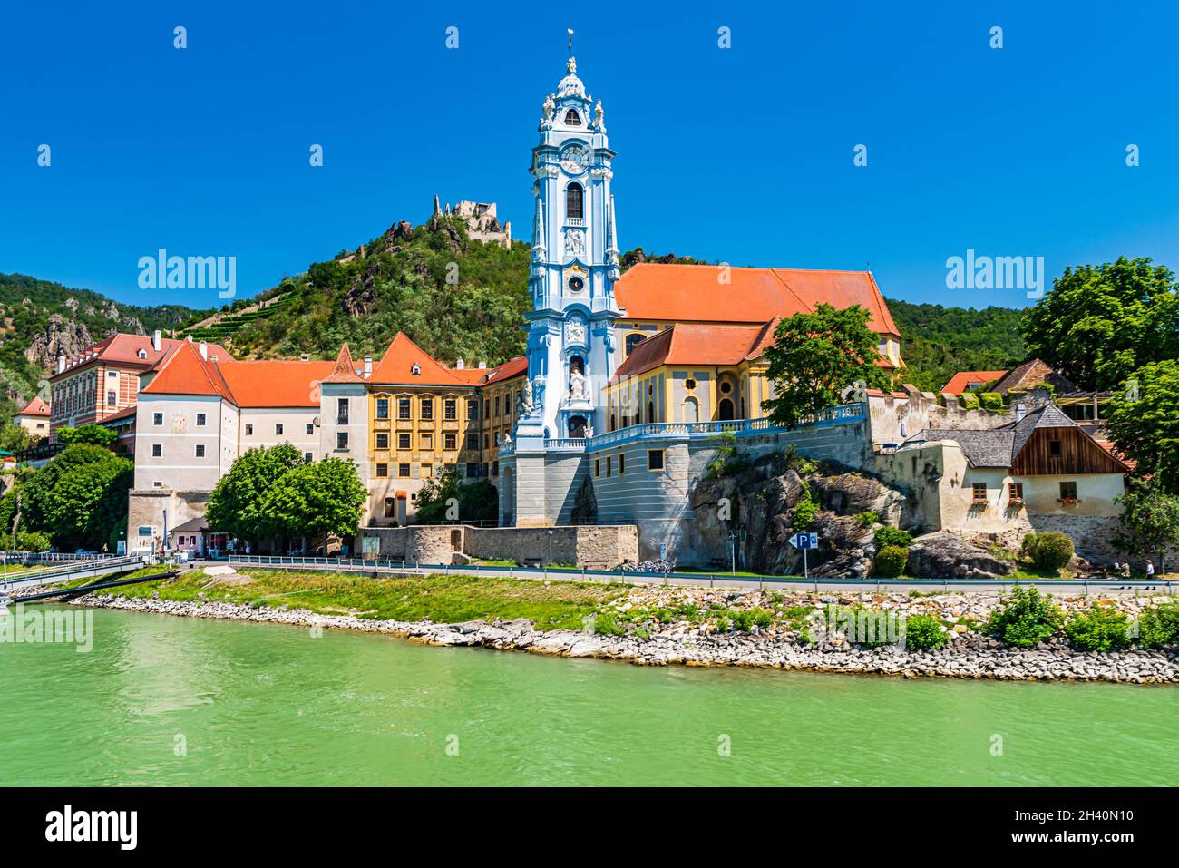 Village of Durnstein Stock Photo - Alamy
