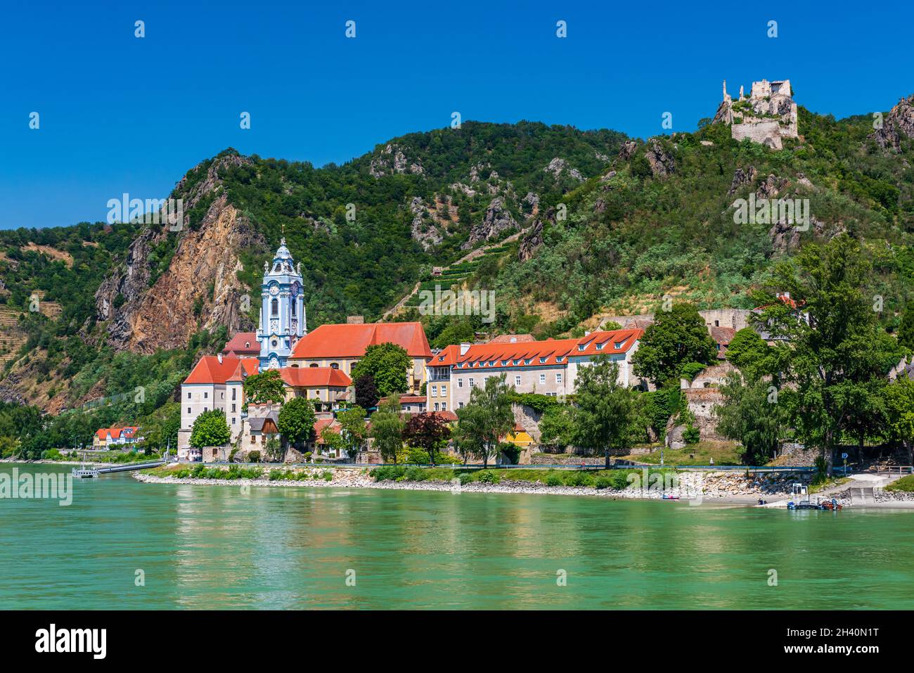 Durnstein skyline hi-res stock photography and images - Alamy