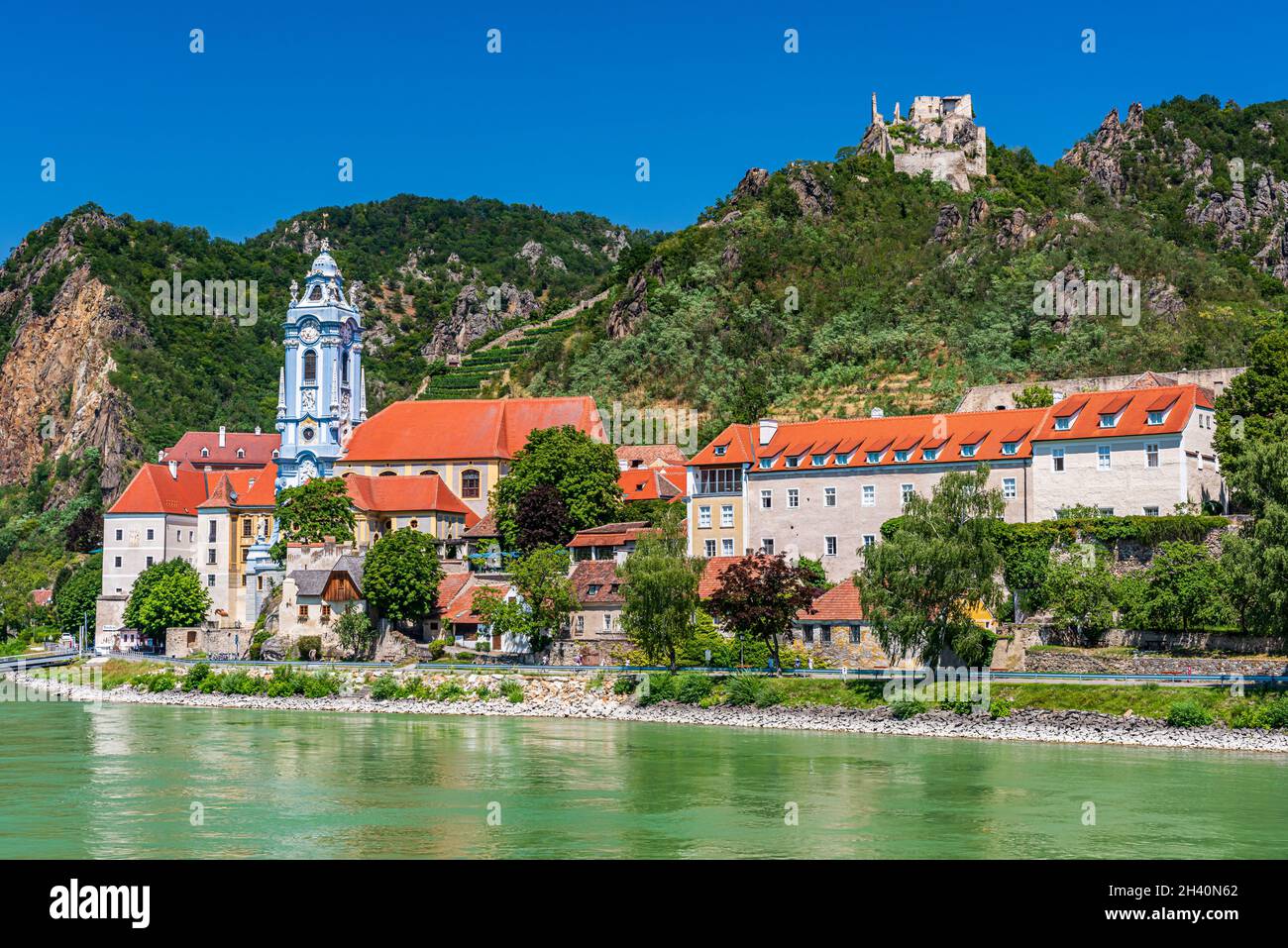 Village of Durnstein Stock Photo - Alamy