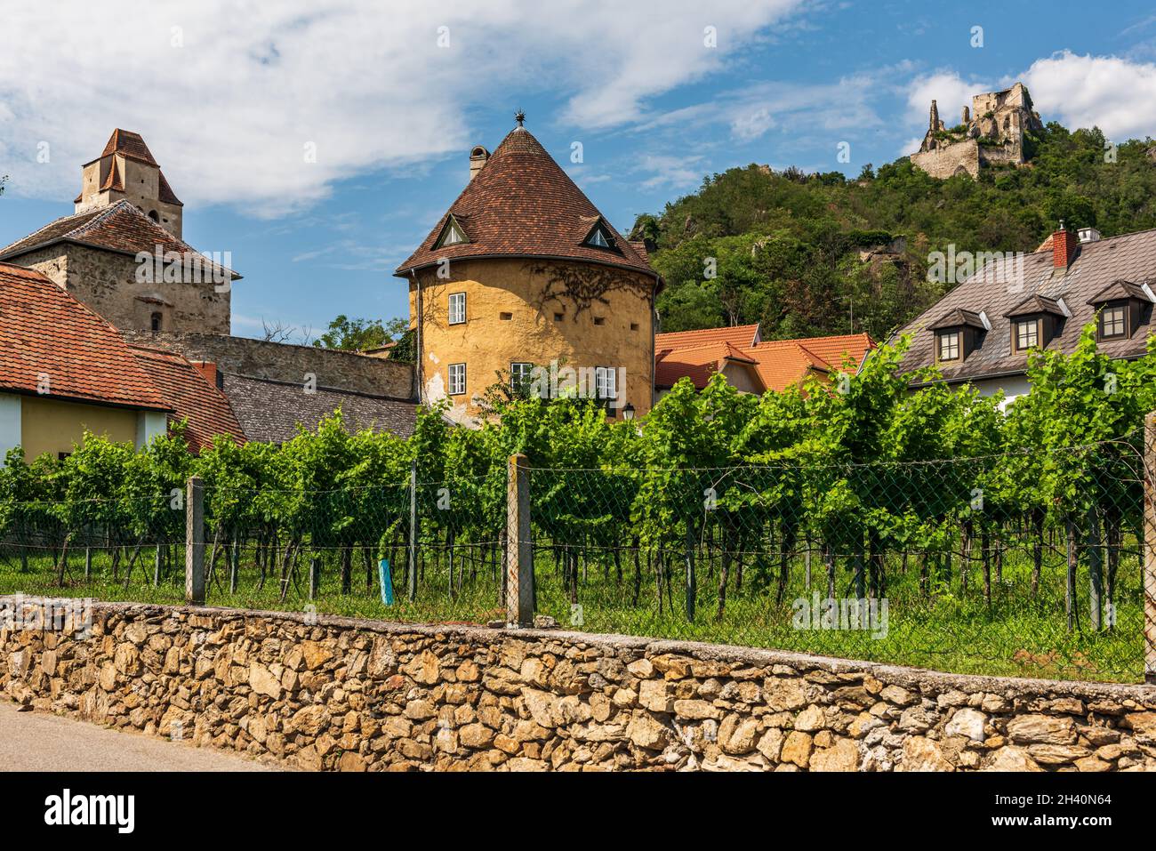 Village of Durnstein Stock Photo - Alamy