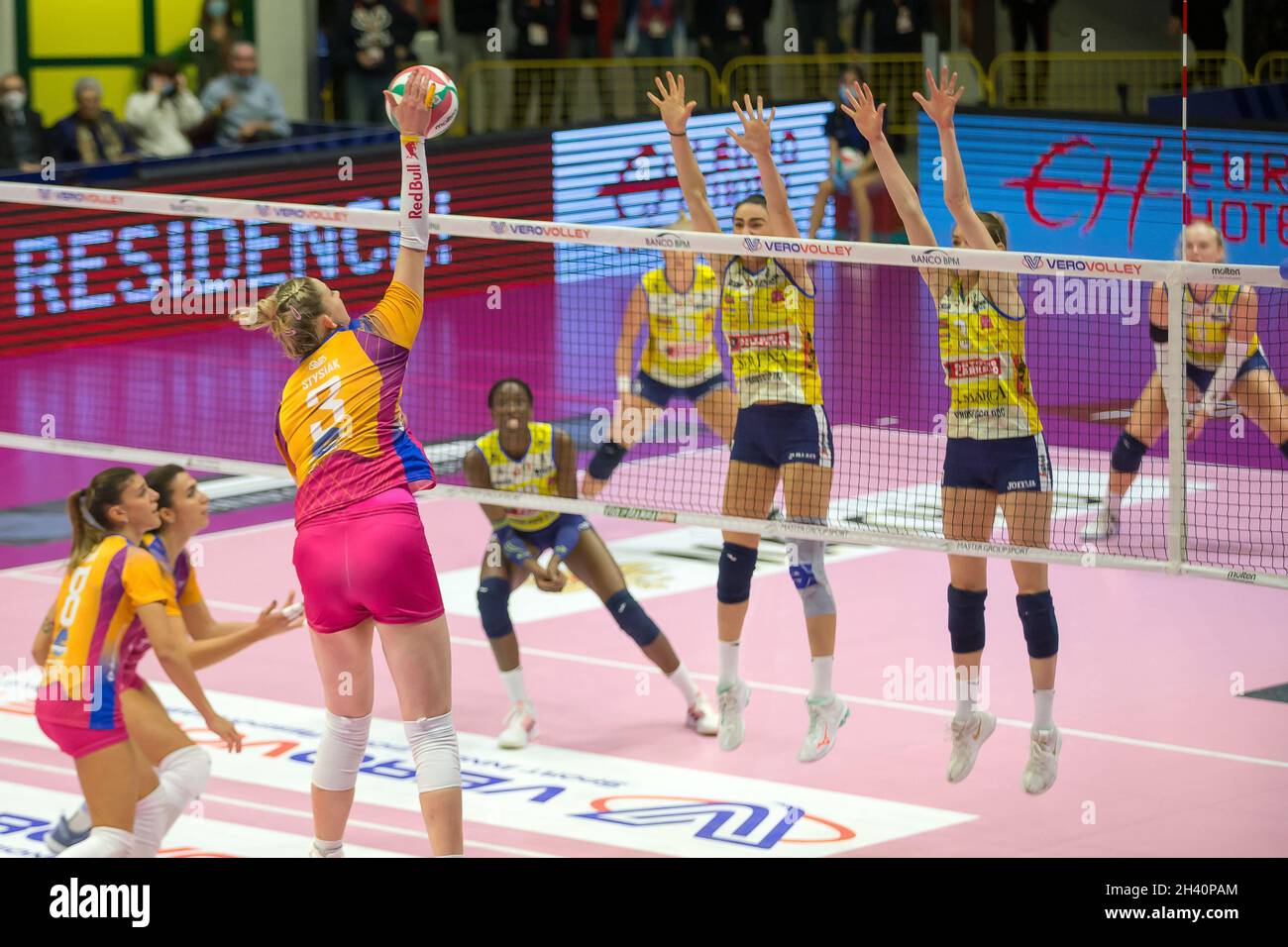 Arena di Monza, Monza (MB), Italy, October 30, 2021, Spike of MAGDALENA ...