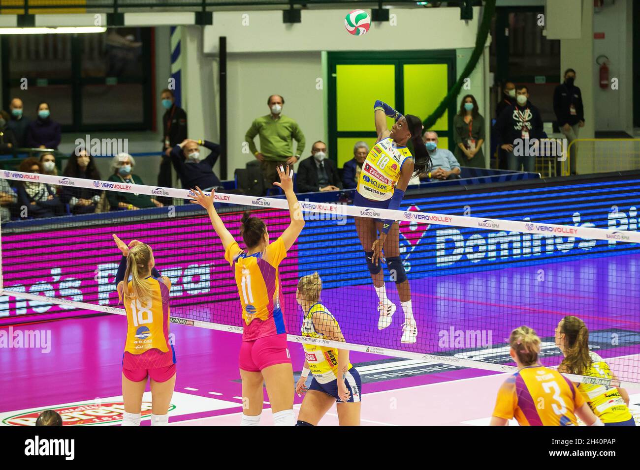 Arena di Monza, Monza (MB), Italy, October 30, 2021, Spike of PAOLA ...