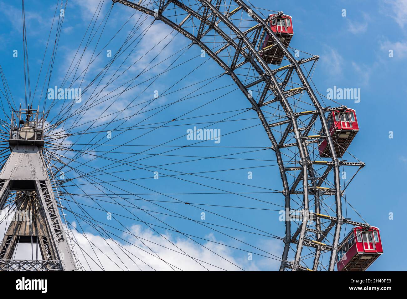 Wiener Riesenrad in Vienna Stock Photo - Alamy