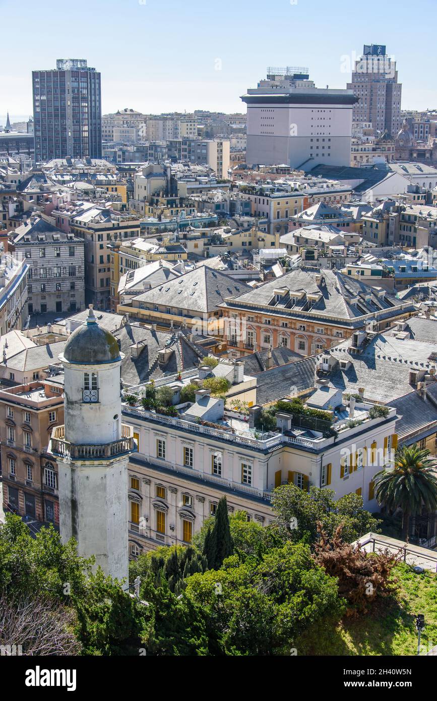 Old town of genoa hi-res stock photography and images - Alamy