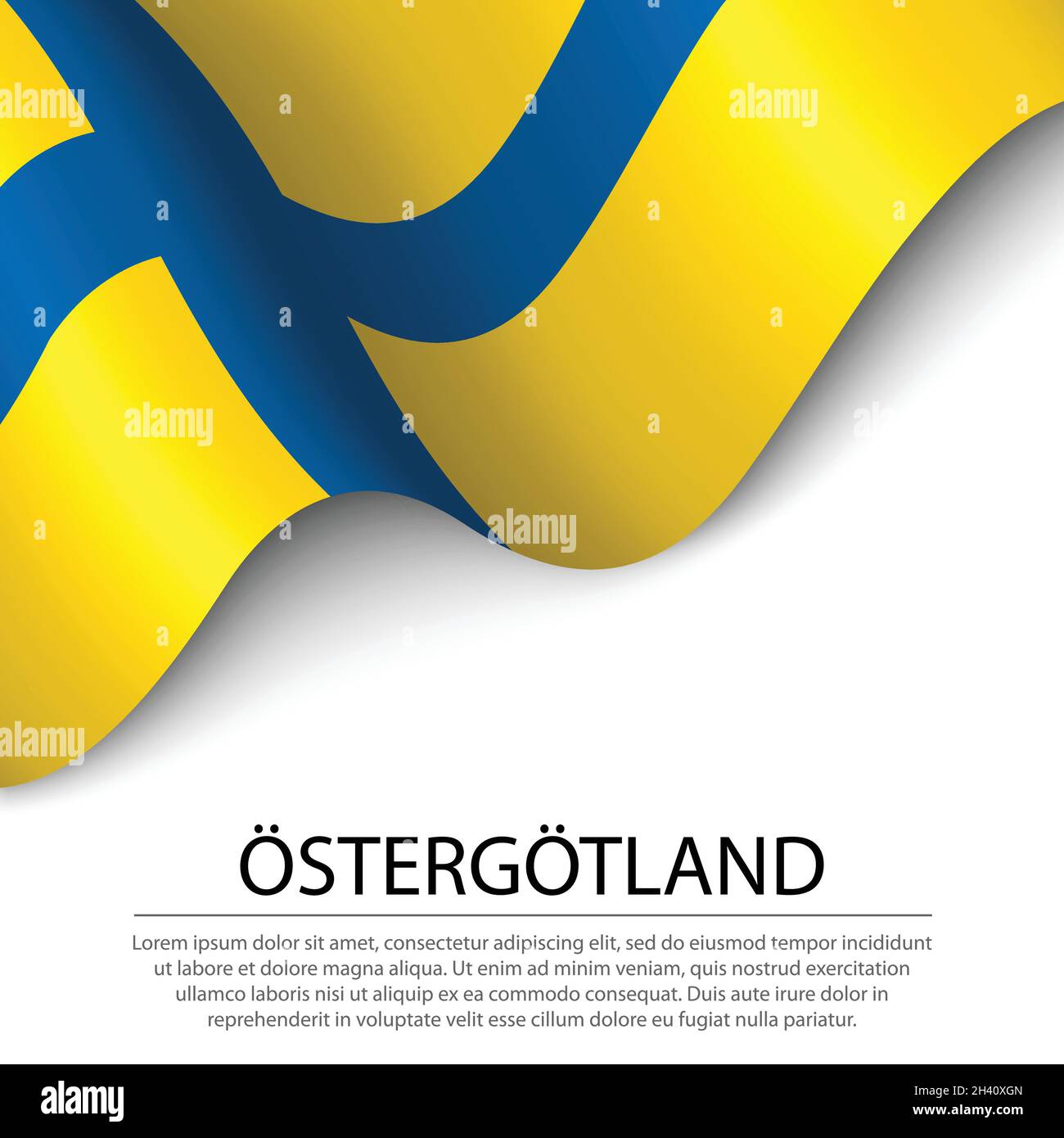Region ostergotland sign Stock Vector Images - Alamy