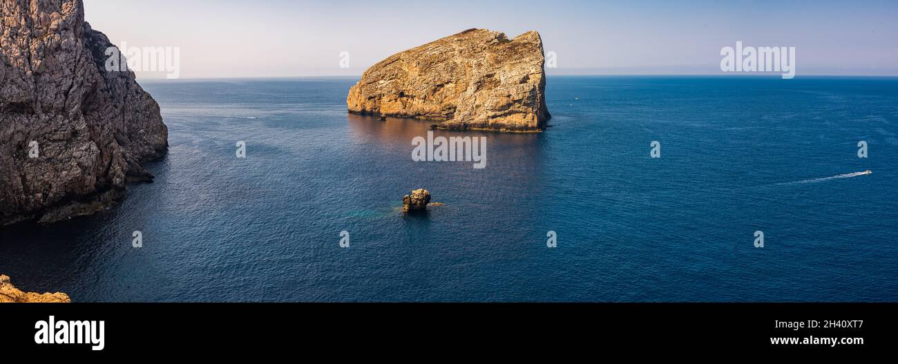 Alghero sardinia foradada island hi-res stock photography and images ...