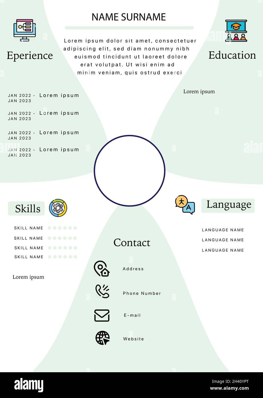 Candidate vector vectors hi-res stock photography and images - Alamy