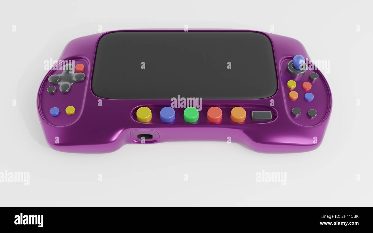 Handheld video game device Stock Photo - Alamy
